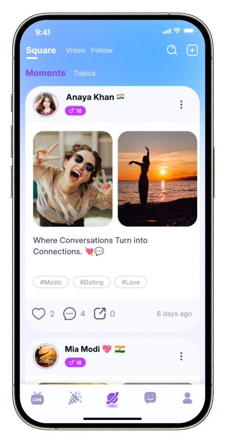 Tingle: Live streaming, PK battle, Audio room, Games, Agency source code, Poppo clone, Android ...